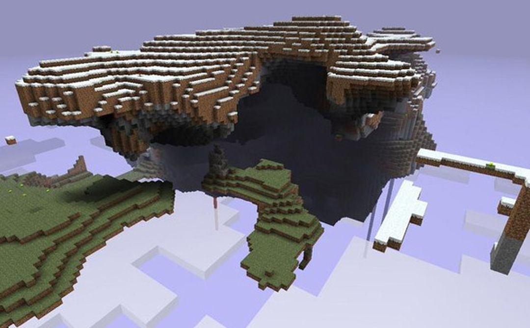 Minecraft alcanzará las nubes