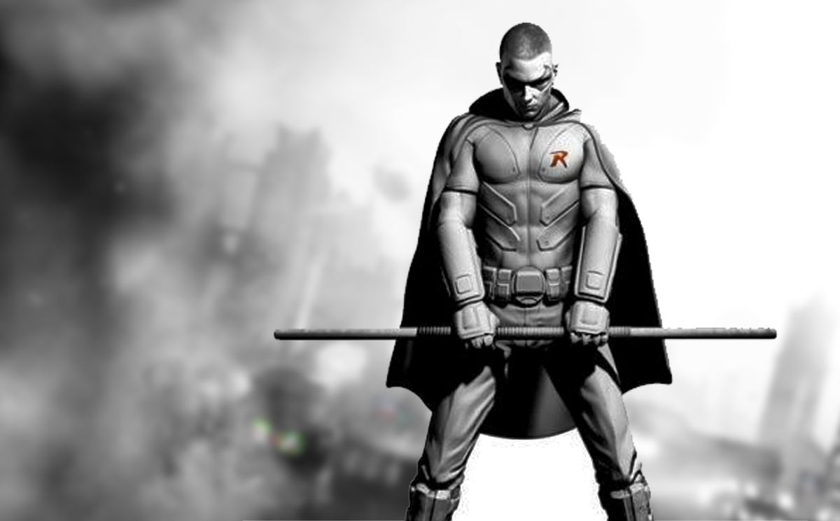 La imagen de Robin en Arkham City