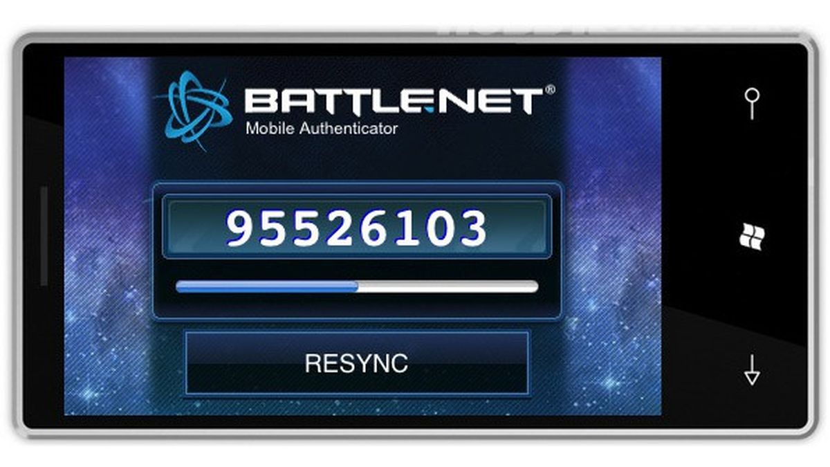 Battle.net Authenticator para WinPho