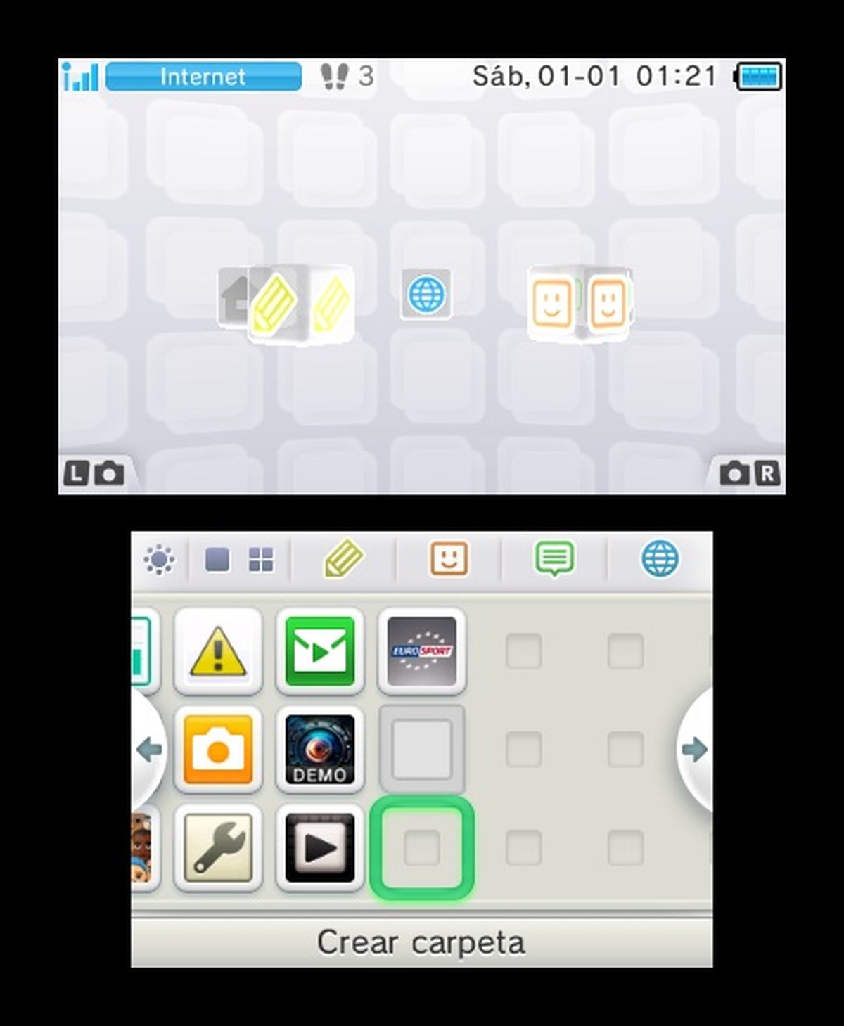 Nueva versión de software para 3DS