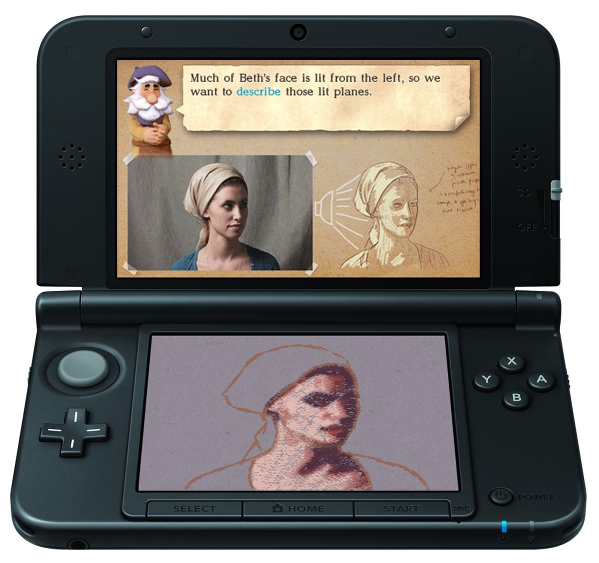 Avance de New Art Academy para 3DS XL