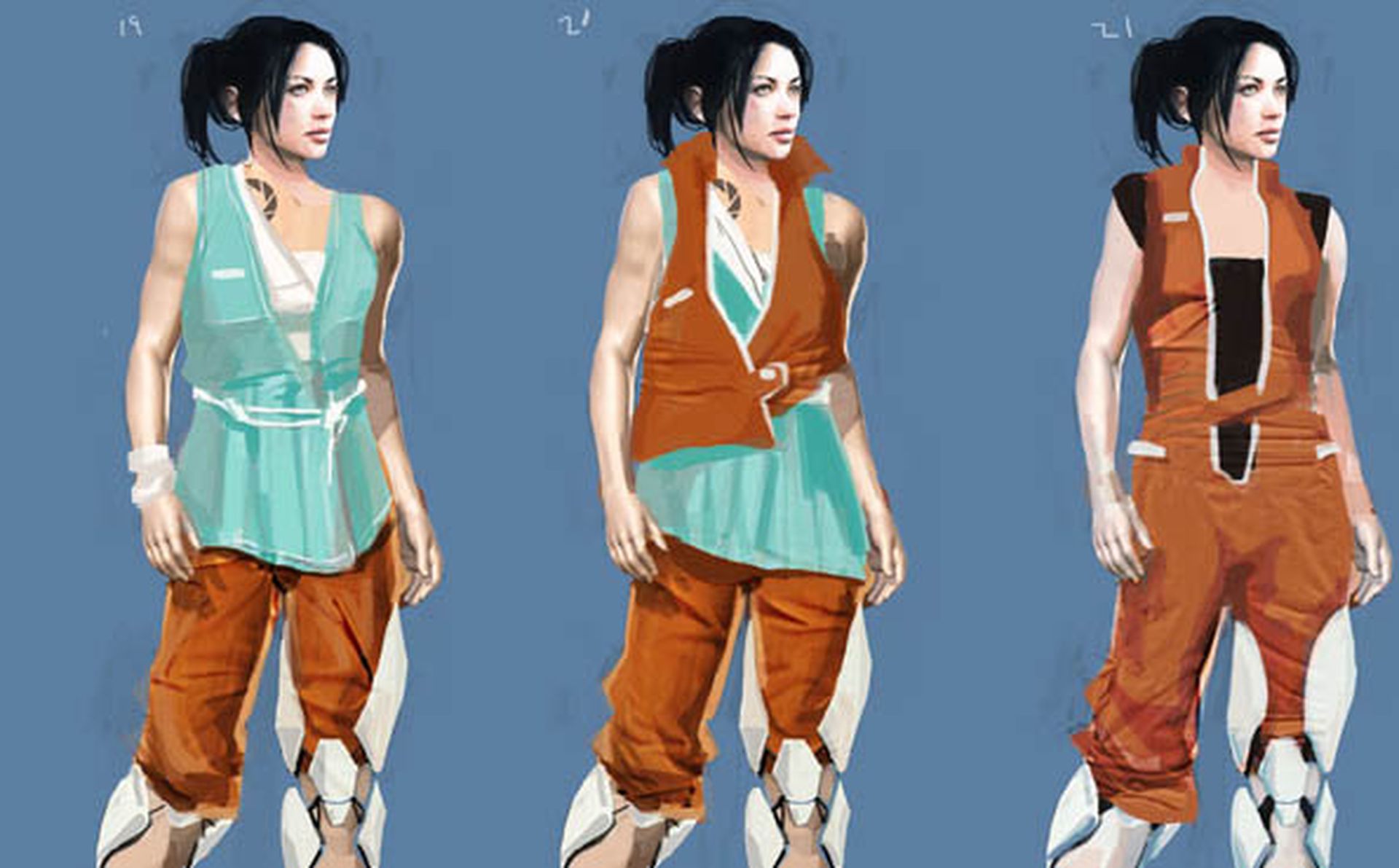 Chell iba a hablar en Portal 2