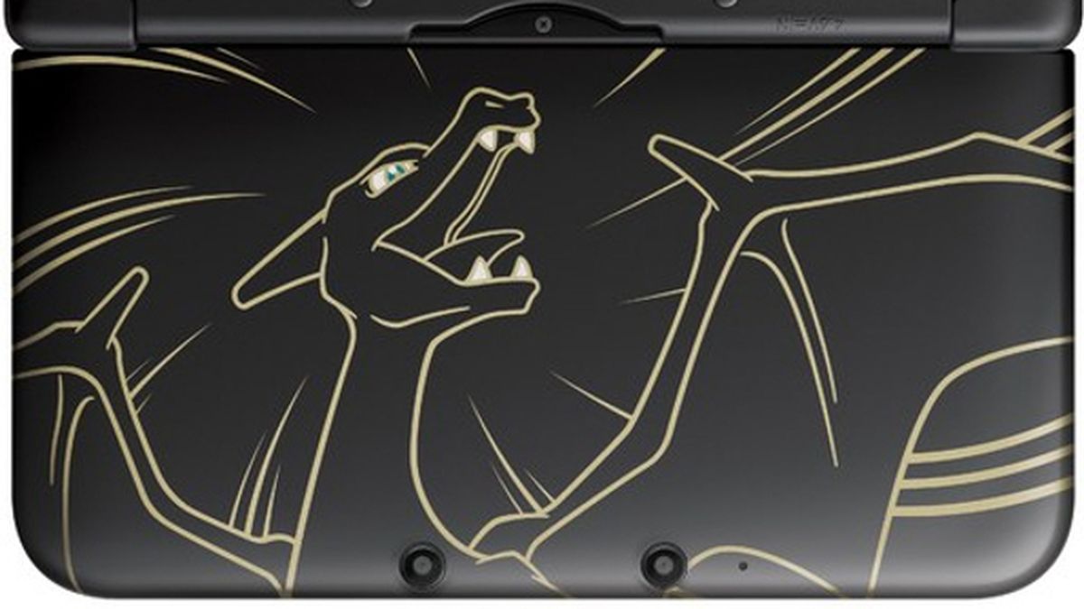 Nintendo 3DS XL se viste de Charizard
