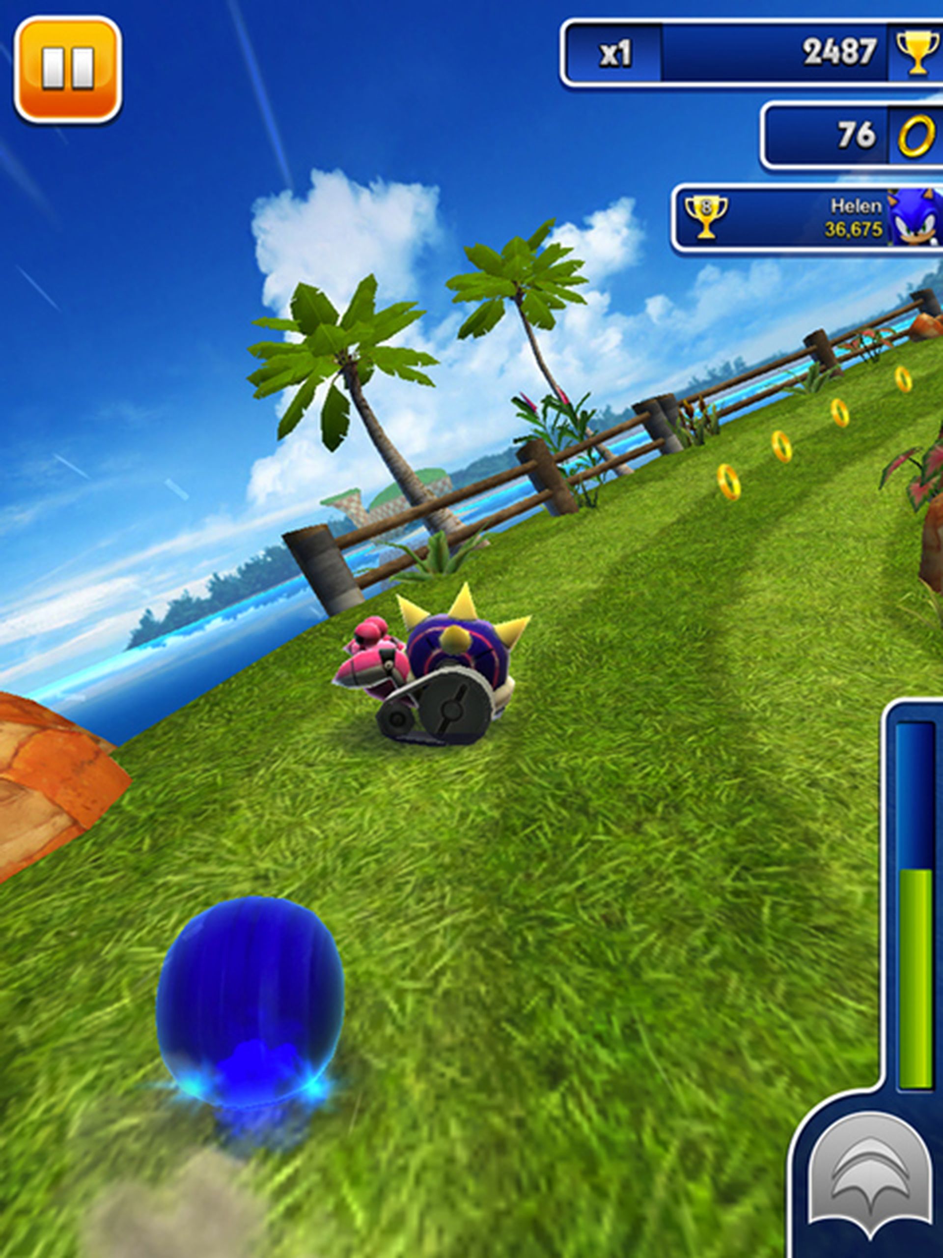 Análisis de Sonic Dash para iOS