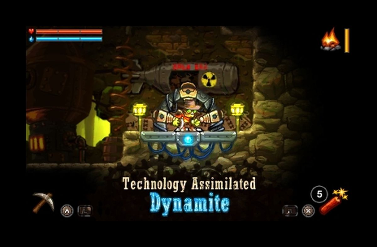 Análisis de SteamWorld Dig