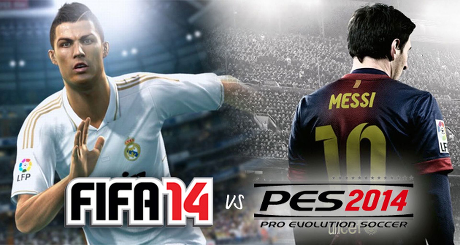 Comparativa de FIFA 14 y Pro Evolution Soccer 2014