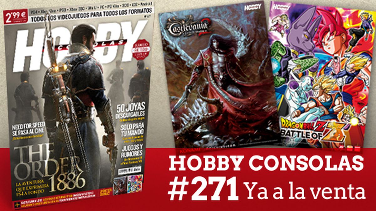 Número 271 de Hobby Consolas ya a la venta