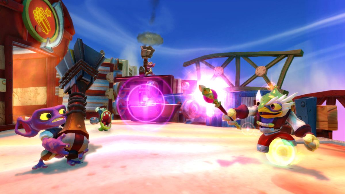 La magia de Hoot Loop en Skylanders Swap Force