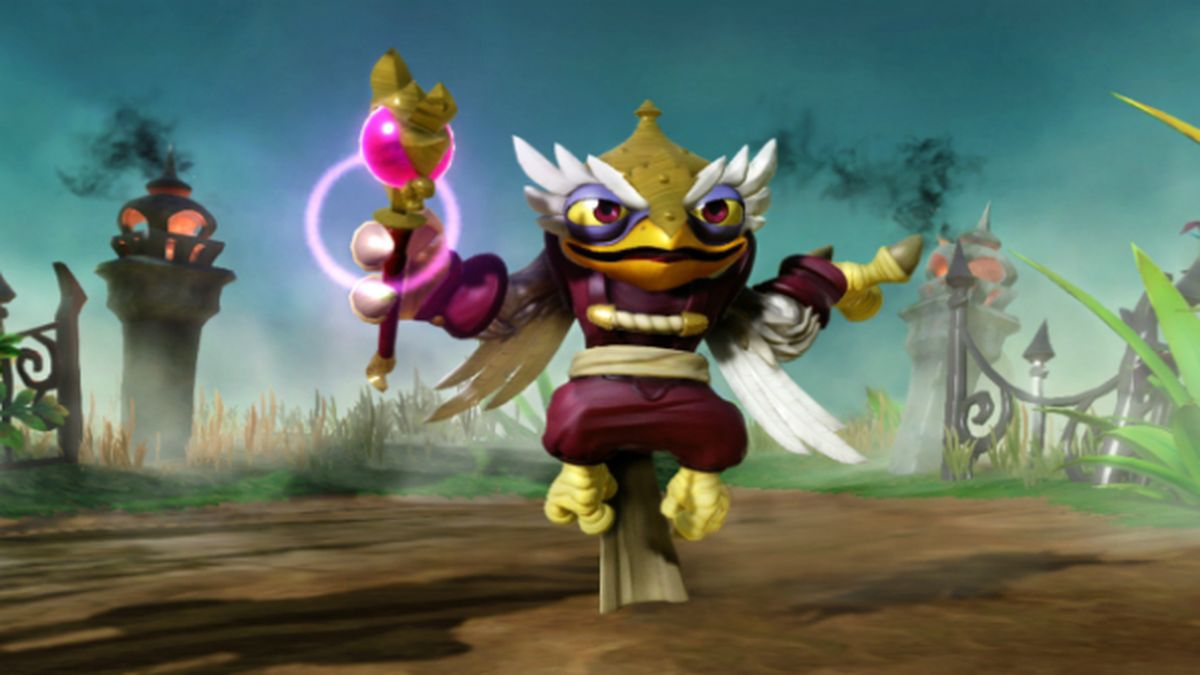 La magia de Hoot Loop en Skylanders Swap Force