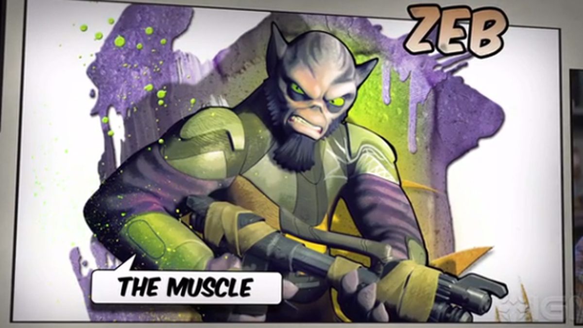 Zeb: el alien de de Star Wars: Rebels