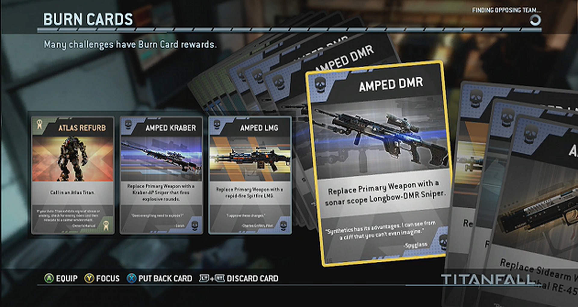 Las ventajas de las Burn Cards de Titanfall