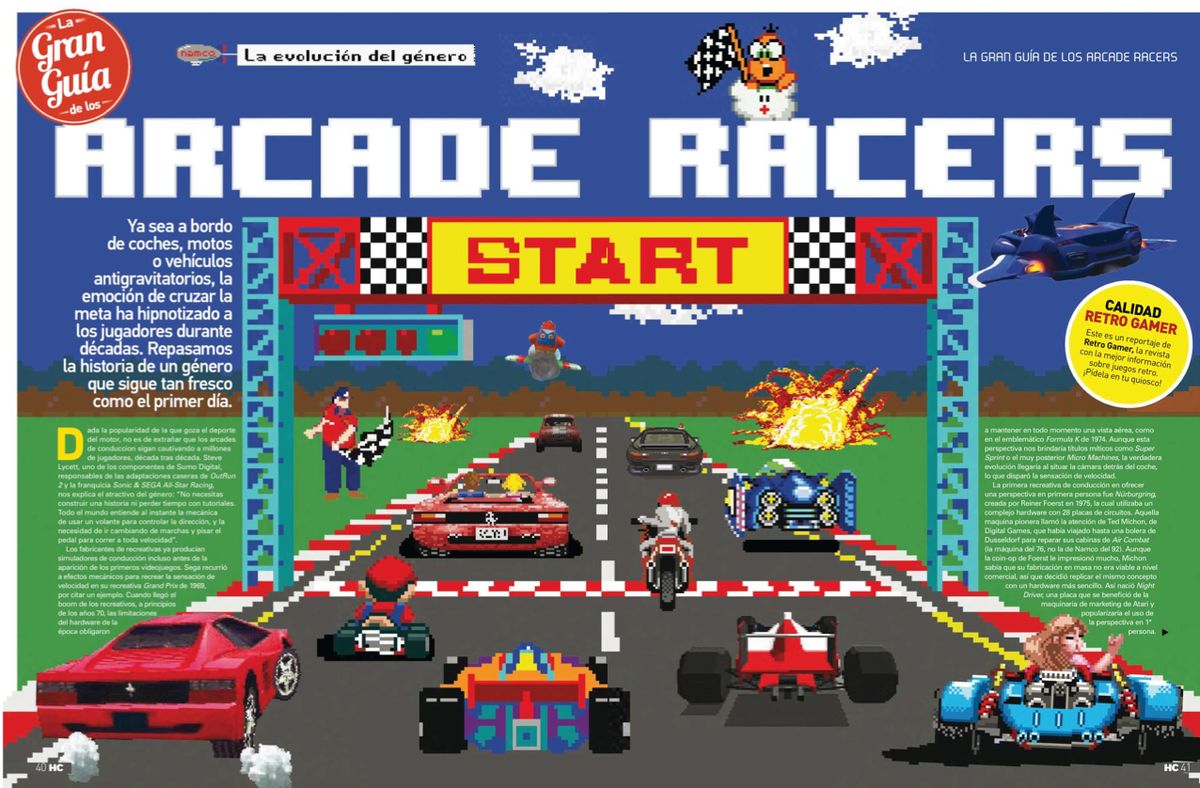 La historia de los arcade racers, en Hobby Consolas