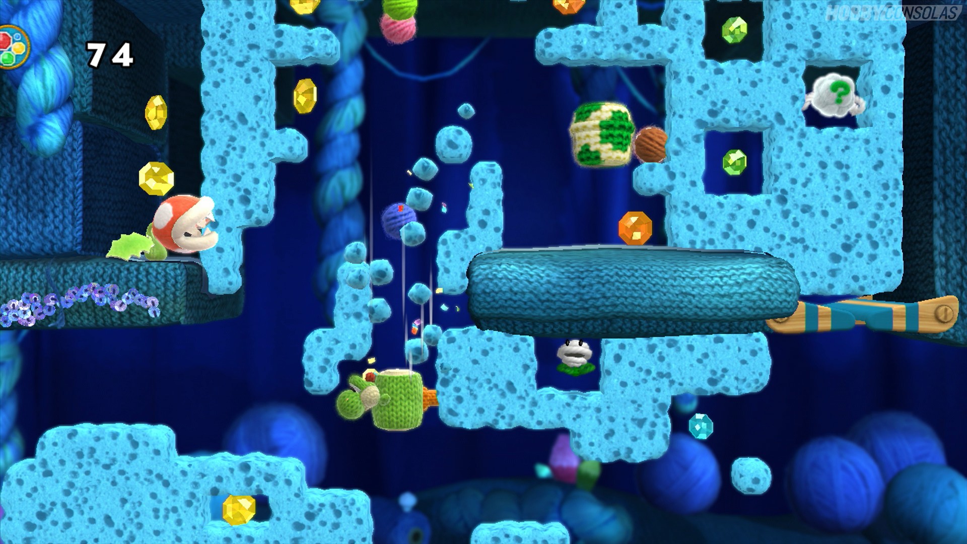 Impresiones de Yoshi's Woolly World para Wii U - HobbyConsolas Juegos