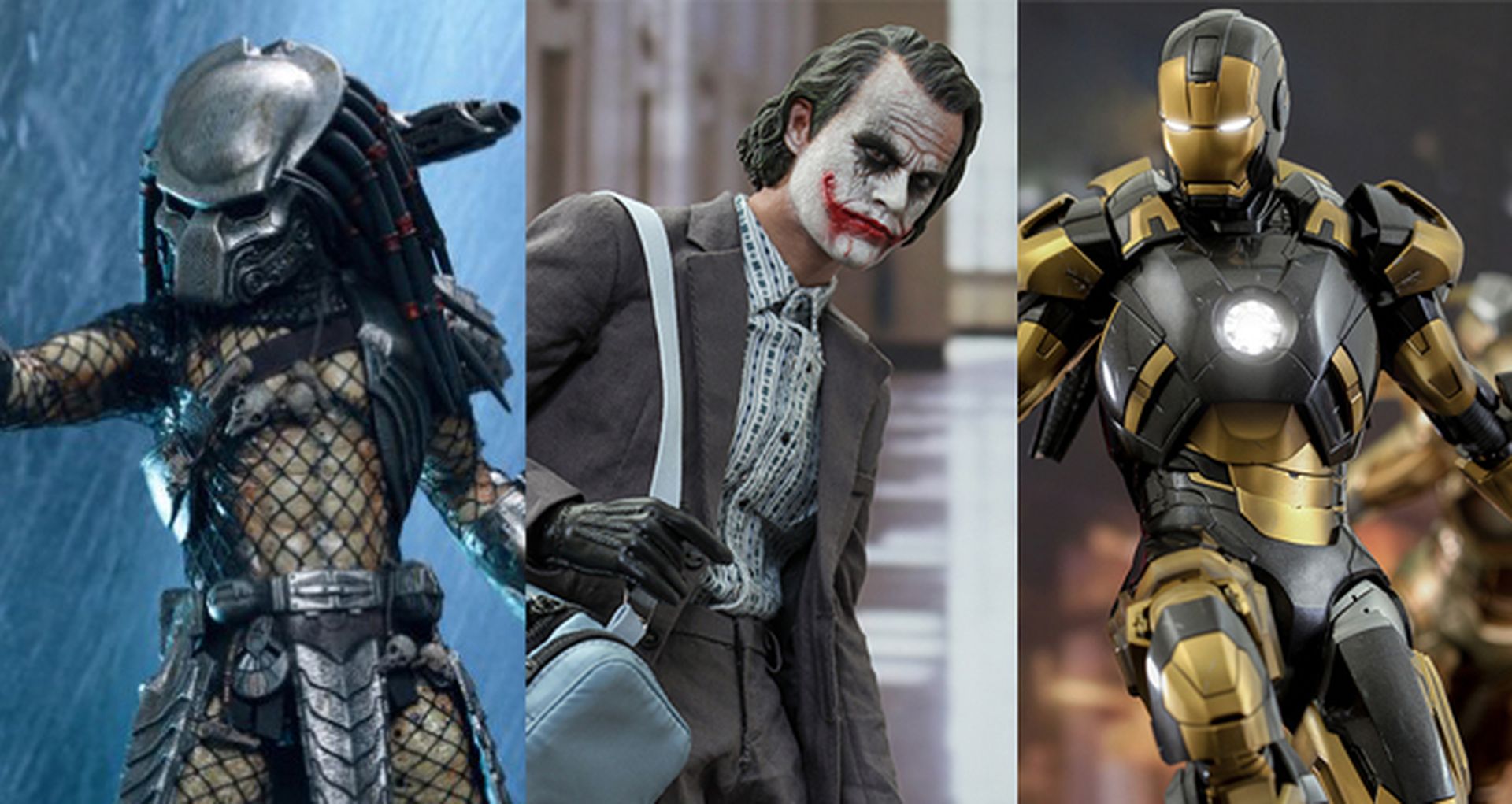 Iron Man, Joker y Predador de la Toy Fair 2014