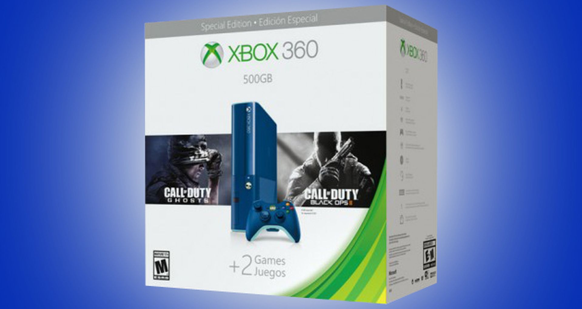 Así es la nueva Xbox 360 azul
