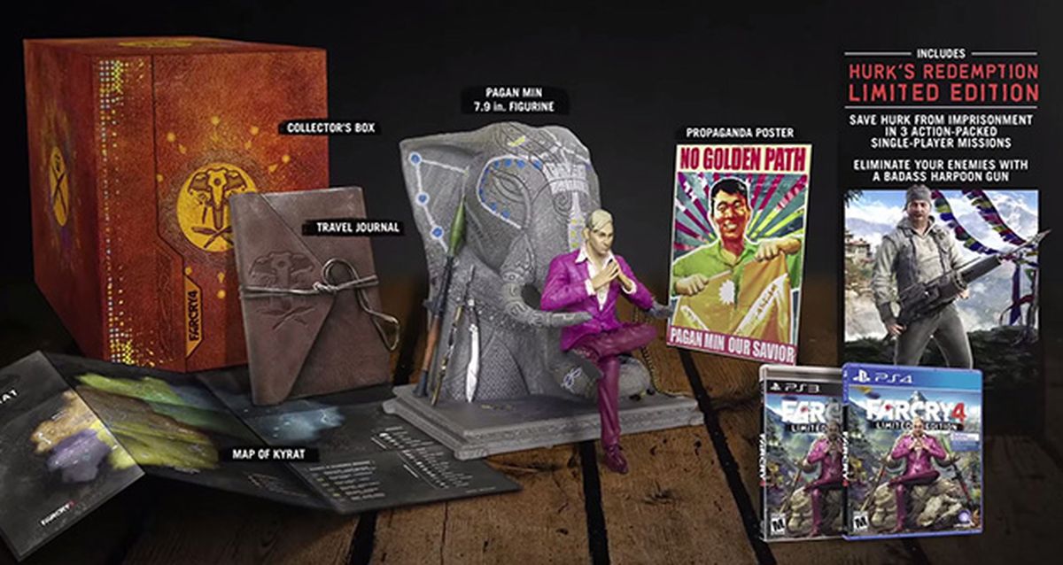 Así es la edición coleccionista de Far Cry 4