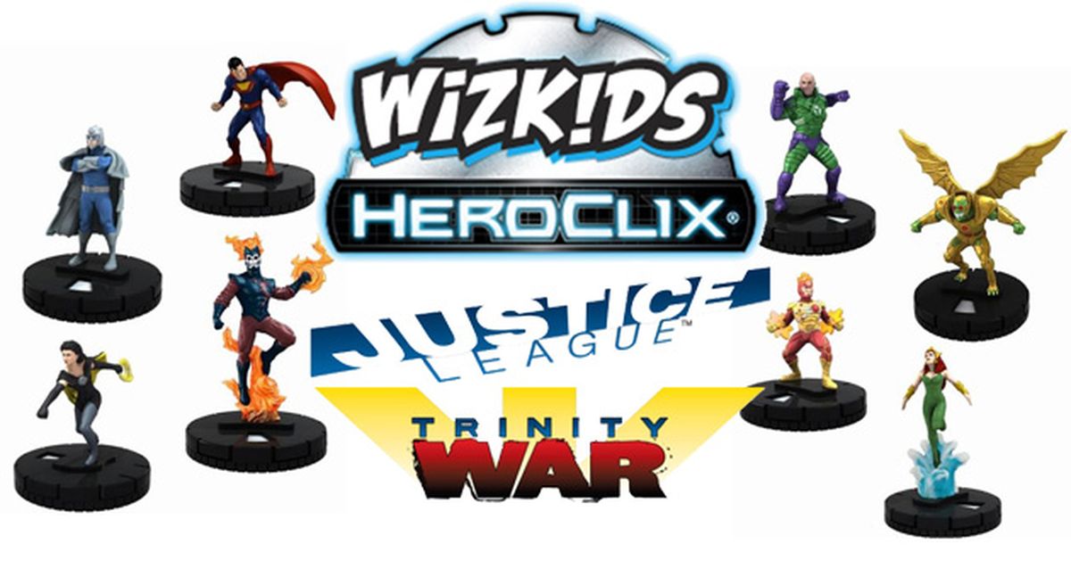 DC HeroClix: Trinity War llega en febrero