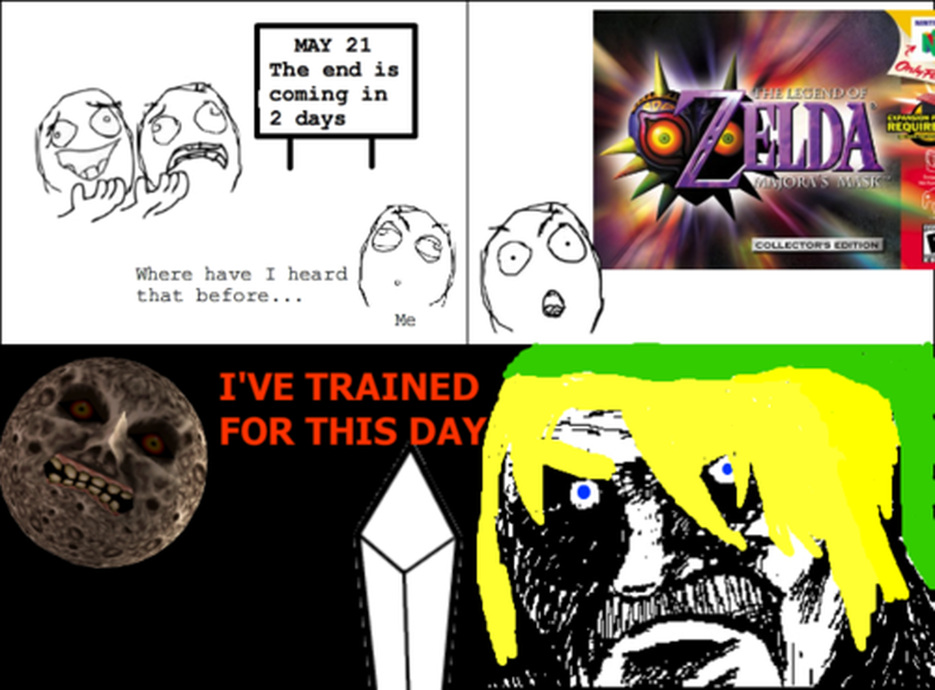 Los mejores memes de Zelda Majora's Mask