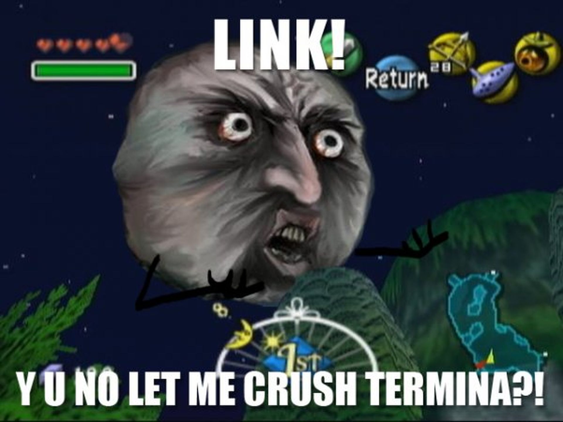 Los mejores memes de Zelda Majora's Mask