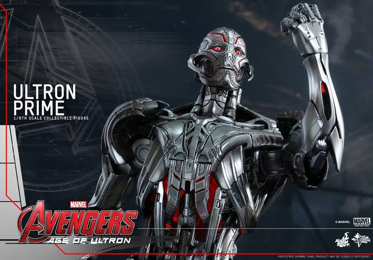 Ultron Prime de Vengadores: La Era de Ultron se revela en figura de Hot ...