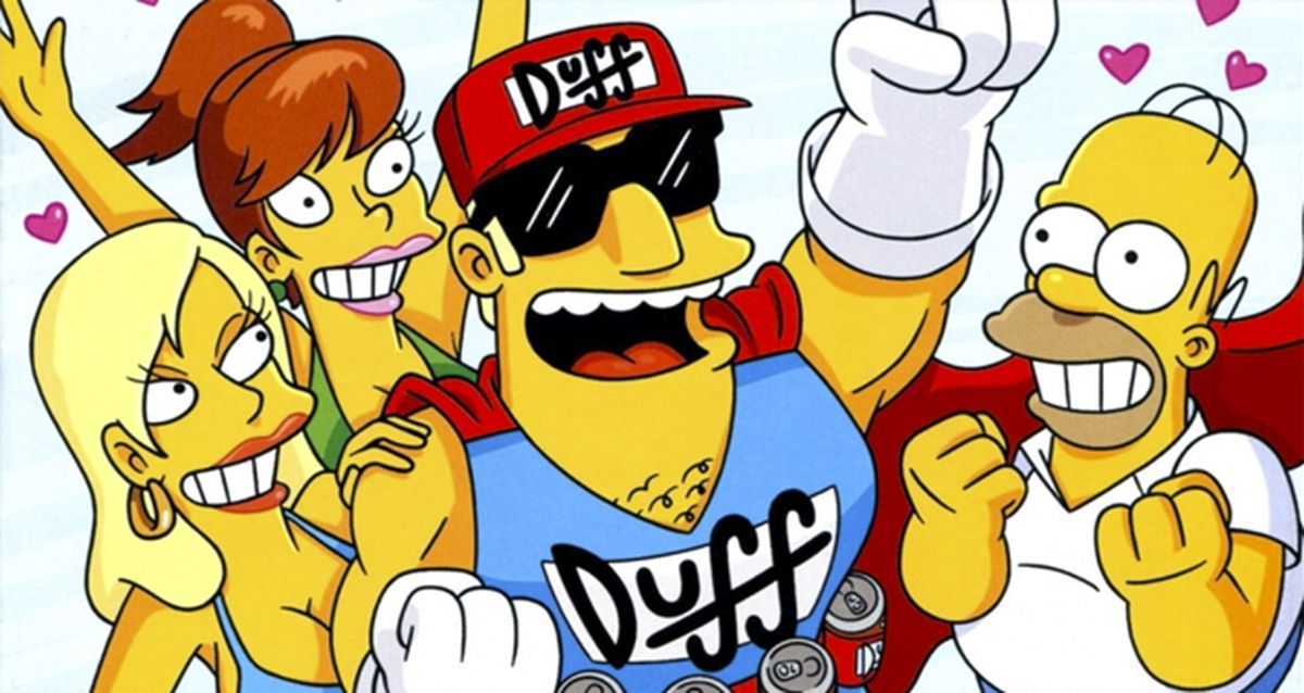 La cerveza Duff de Los Simpson, a la venta en 2016