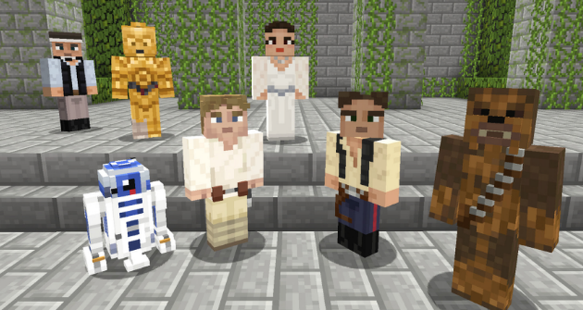 Minecraft: los skins de Star Wars llegan a PS4, PS3 y PS Vita