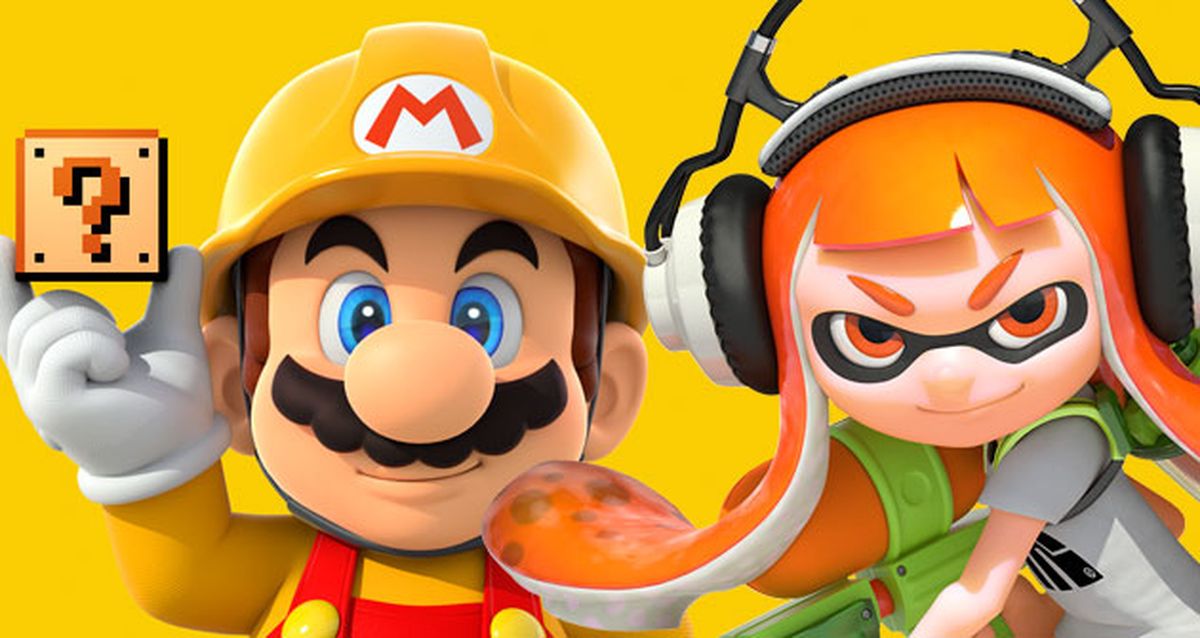 Super Mario Maker, gameplay con el amiibo de Splatoon