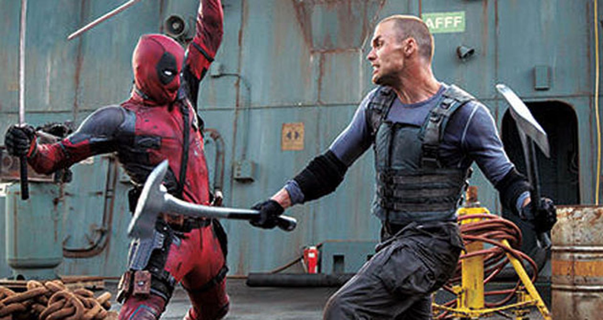 Deadpool: Nuevas imágenes con Ajax y Coloso