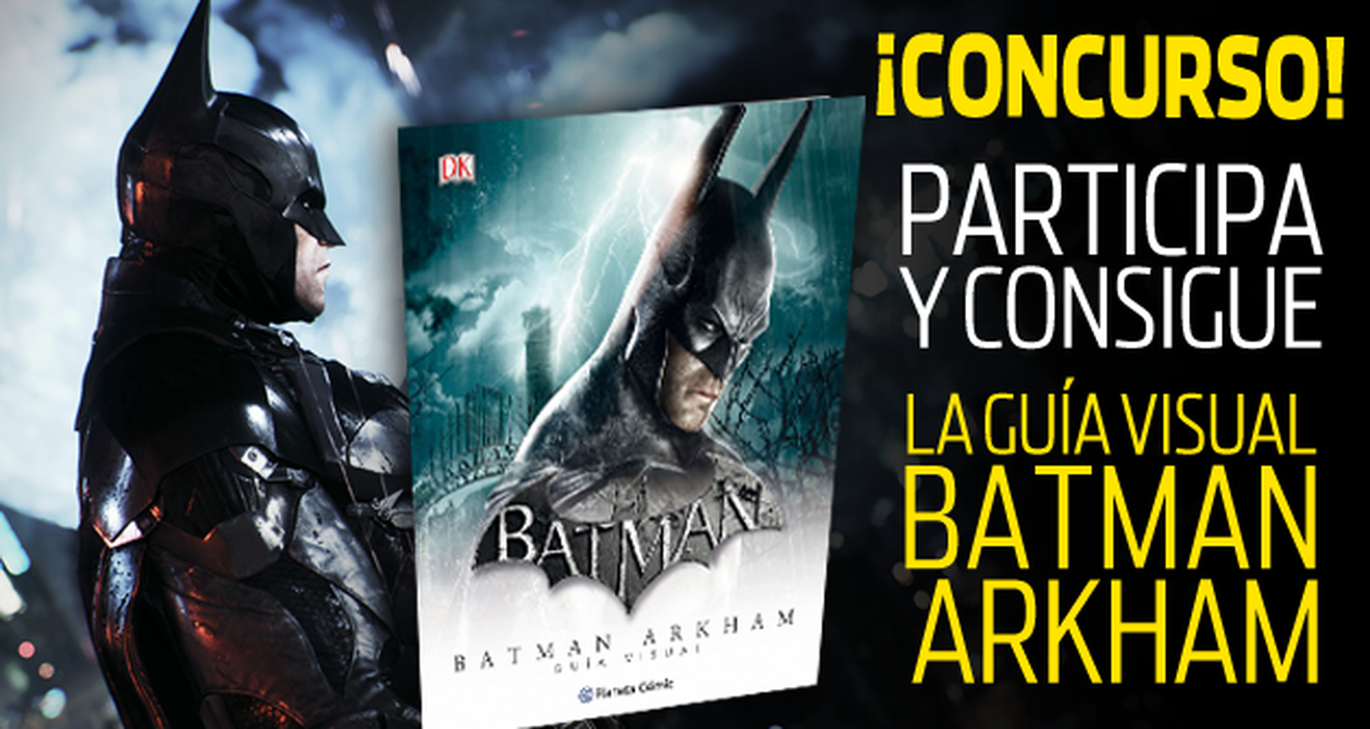 Concurso- Batman Arkham: La guía visual definitiva
