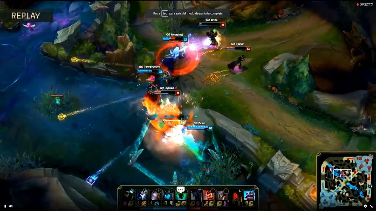 League of Legends - Final LCS EU split de primavera (G2 ganador)