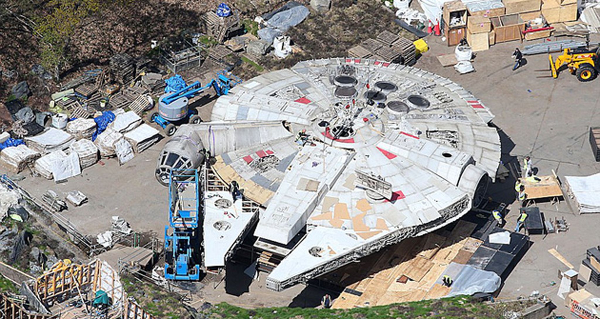 Star Wars 8 – Nuevas imágenes del Halcón Milenario