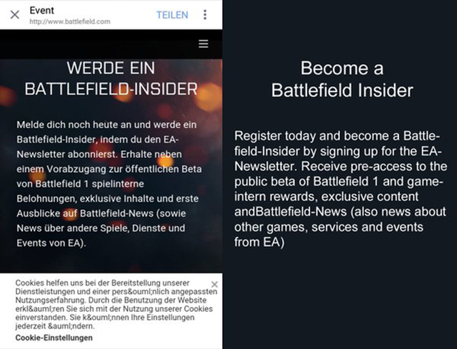 Battlefield 1 - Fecha de lanzamiento filtrada