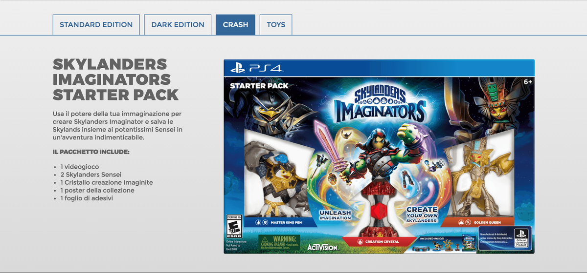 Crash podría llegar a PS4 como figura de Skylanders Imaginators