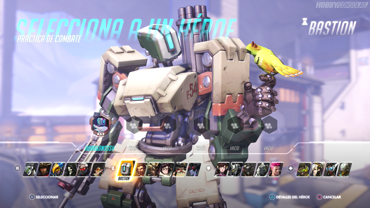 Overwatch - Consejos y trucos para jugar con Bastion