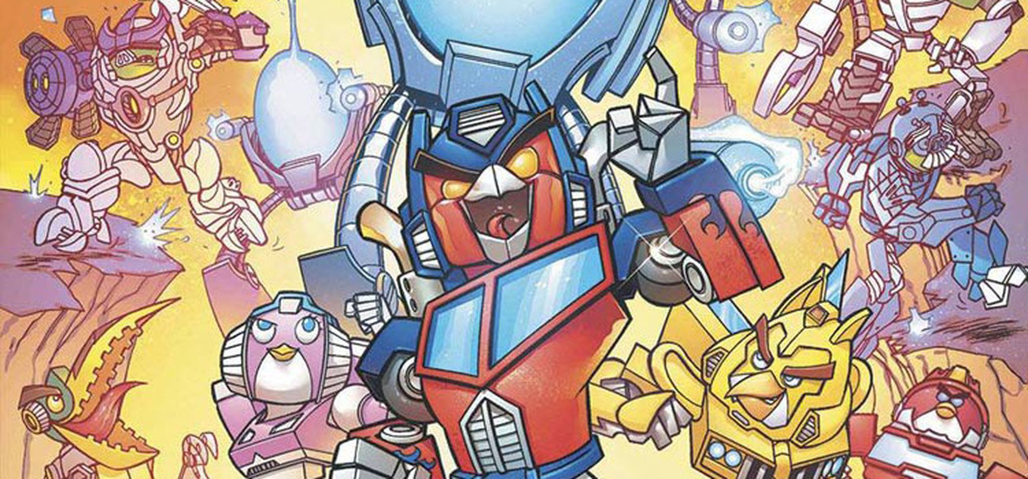 Angry Birds Transformers - Review del cómic del juego de Rovio