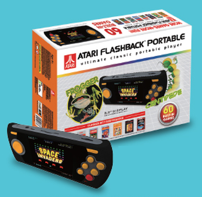 Nueva consola retro portátil - Atari Flashback con 60 juegos