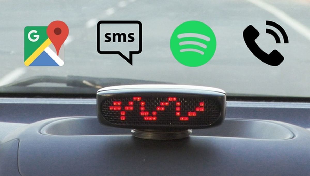 Dashbot, un gadget que convierte tu vehículo en el Coche Fantástico