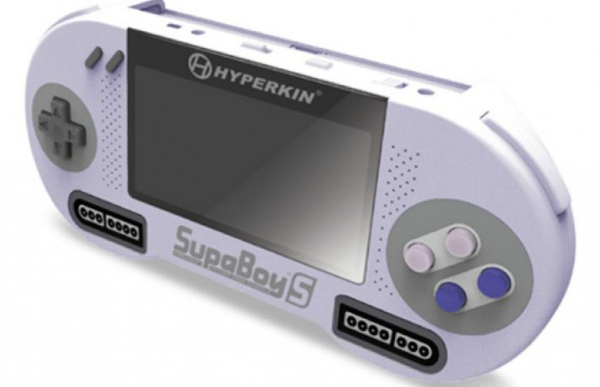 SupaBoy S - Así es la nueva Super Nintendo portátil no oficial