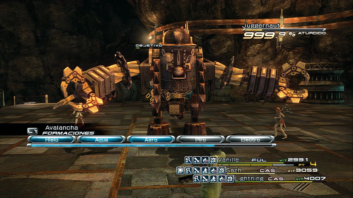 Final Fantasy XIII - Jefe final - Juggernaut