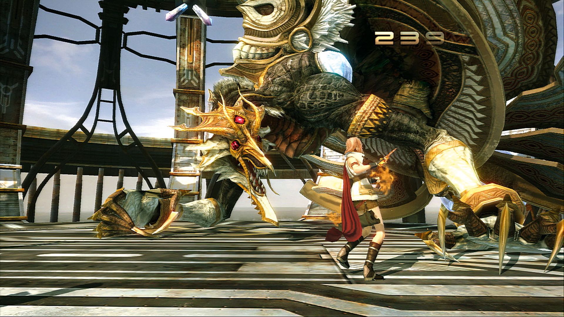 Final Fantasy XIII - Jefe final - Fal´Cie Dahaka