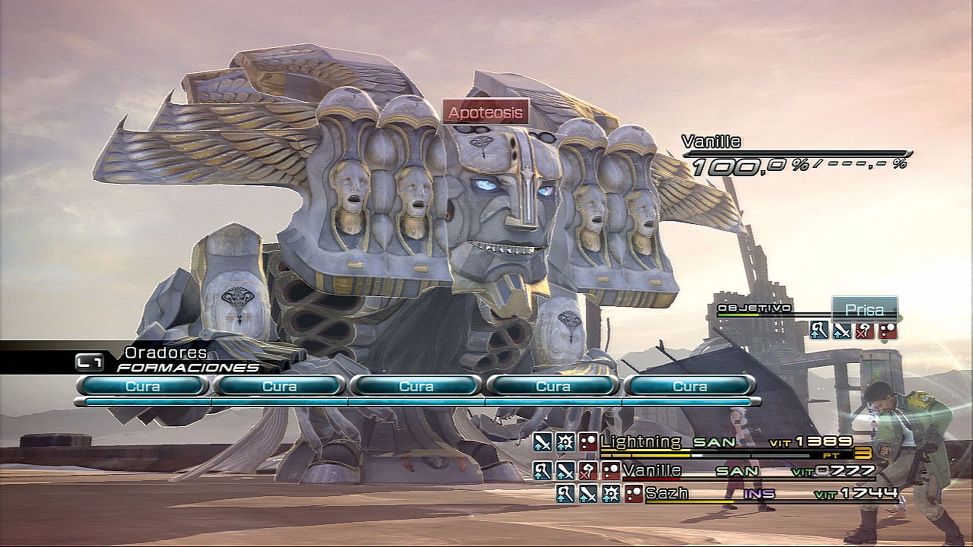 Final Fantasy XIII - Jefe final - Baldanders