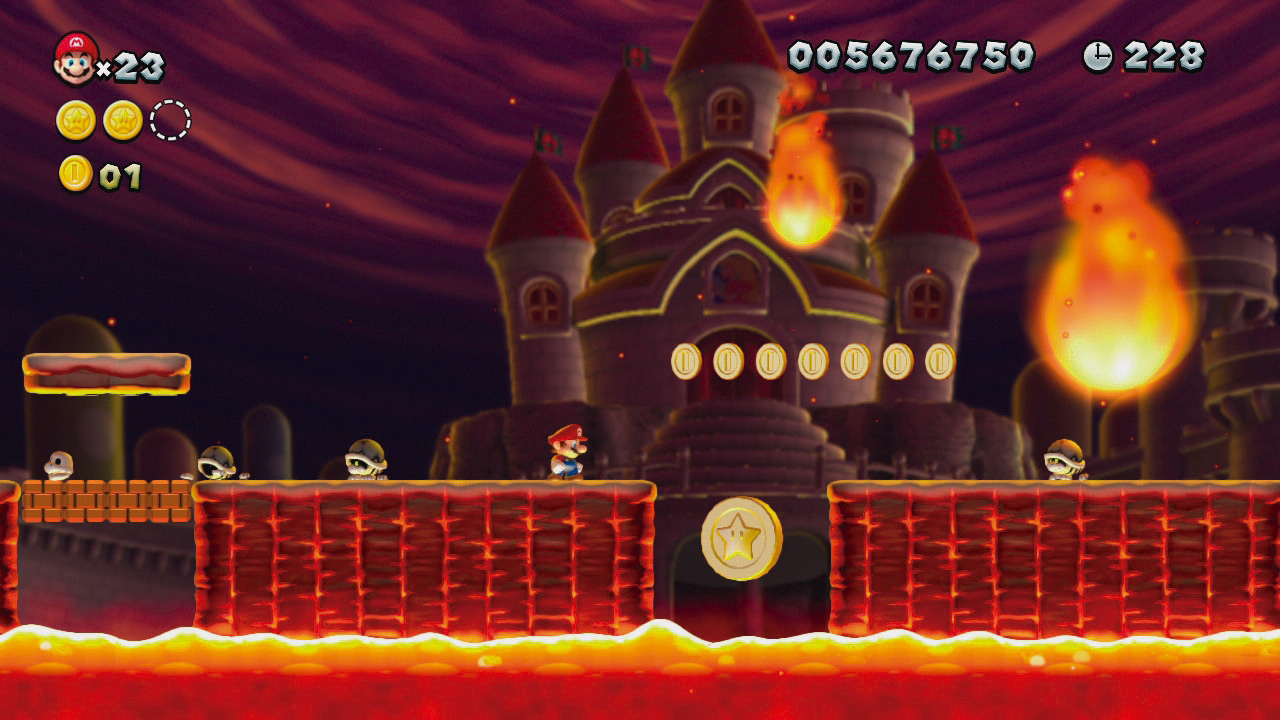 New Super Mario Bros. U - Castillo de Peach - Guías y trucos en ...