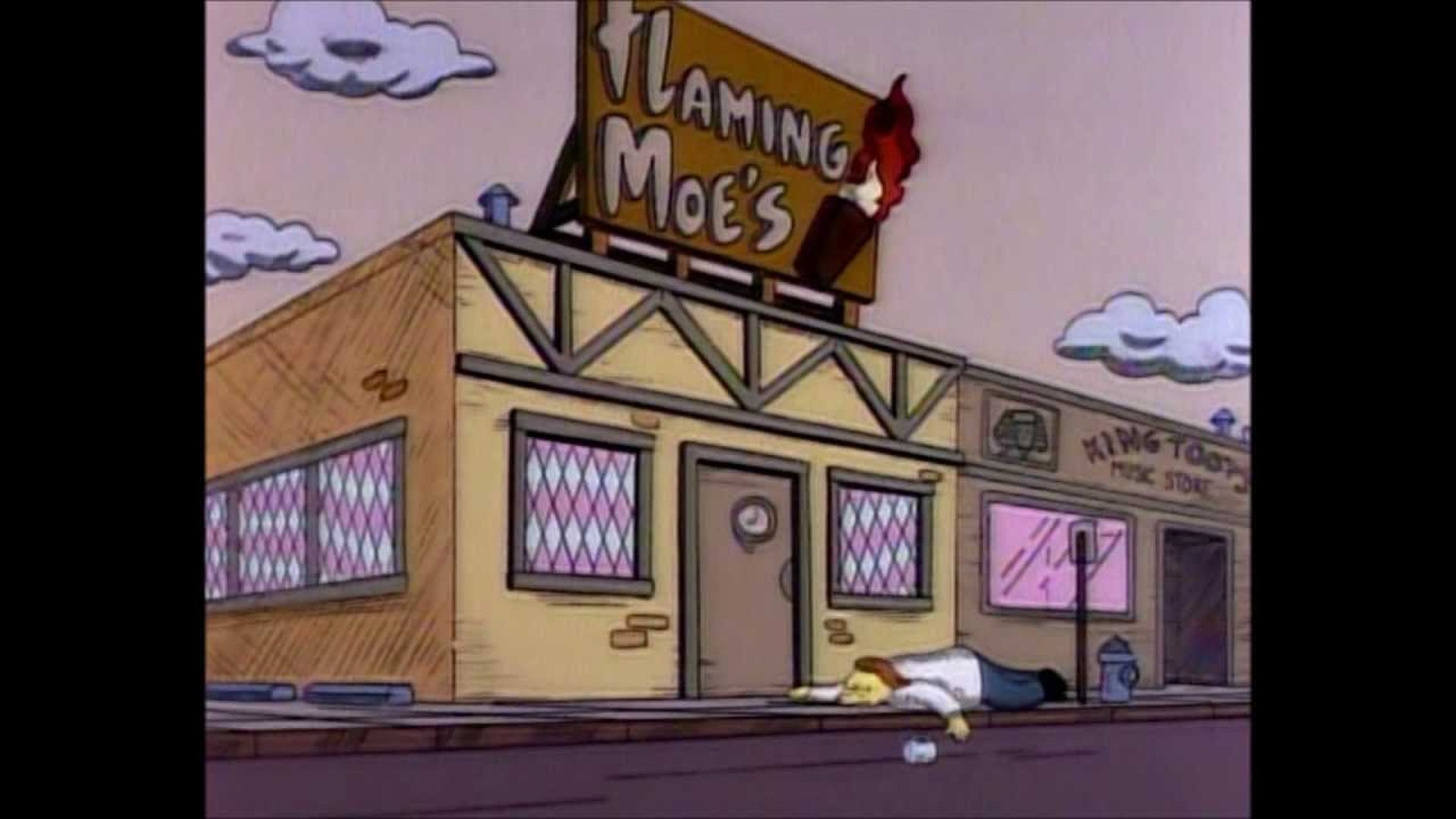 Los Simpson: 03x10: El Flameado de Moe - La llama del sabor