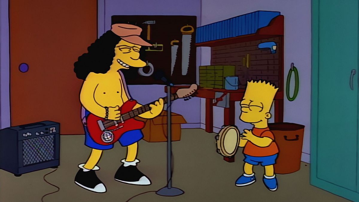 Los Simpson 03x22: El Show de Otto - ¡Rock N' Roll a tope!