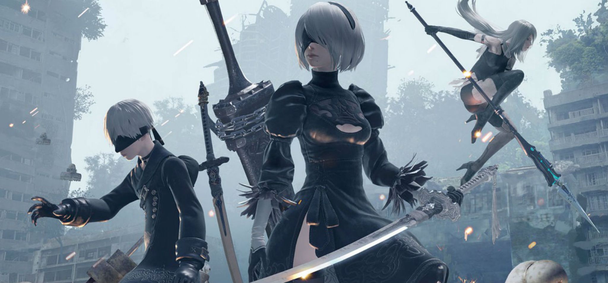 Guía y trucos de NieR Automata: cómo desbloquear todos los finales