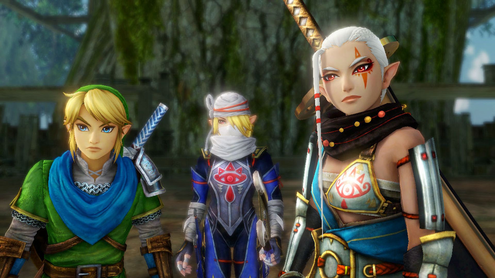 Hyrule Warriors Definitive Edition presenta a sus personajes