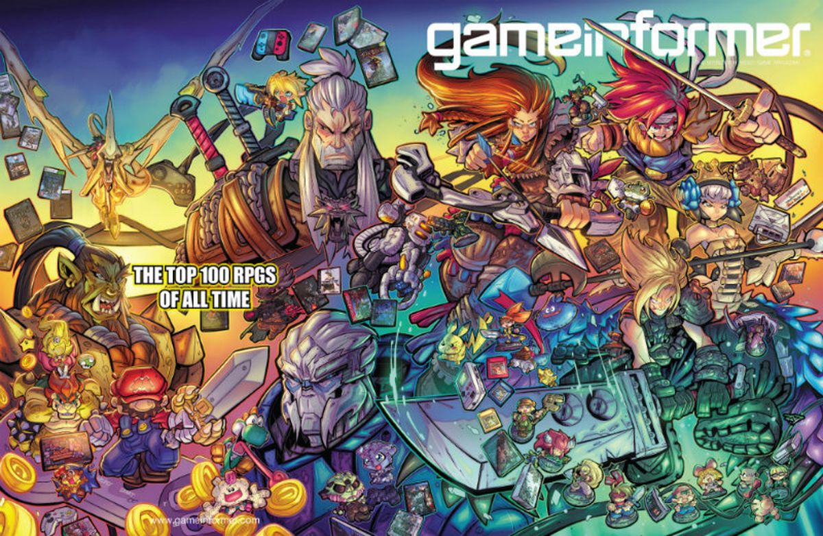 Los 100 mejores RPG en la portada de junio de Game Informer