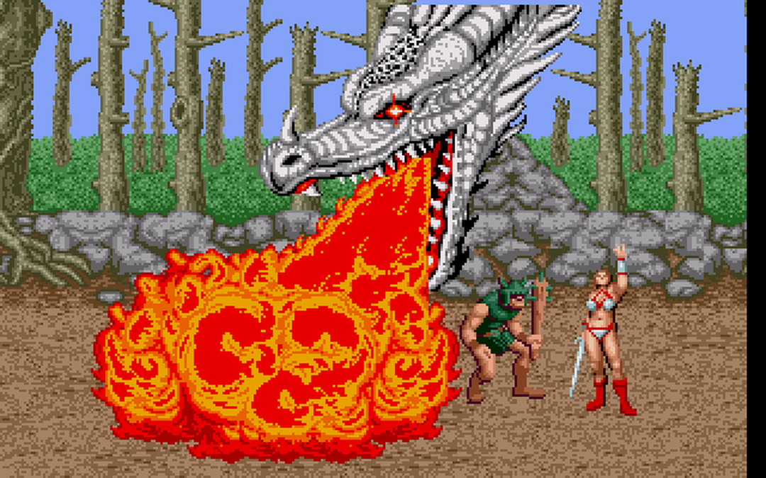 Golden Axe - La saga de combates de espada y brujería de Sega