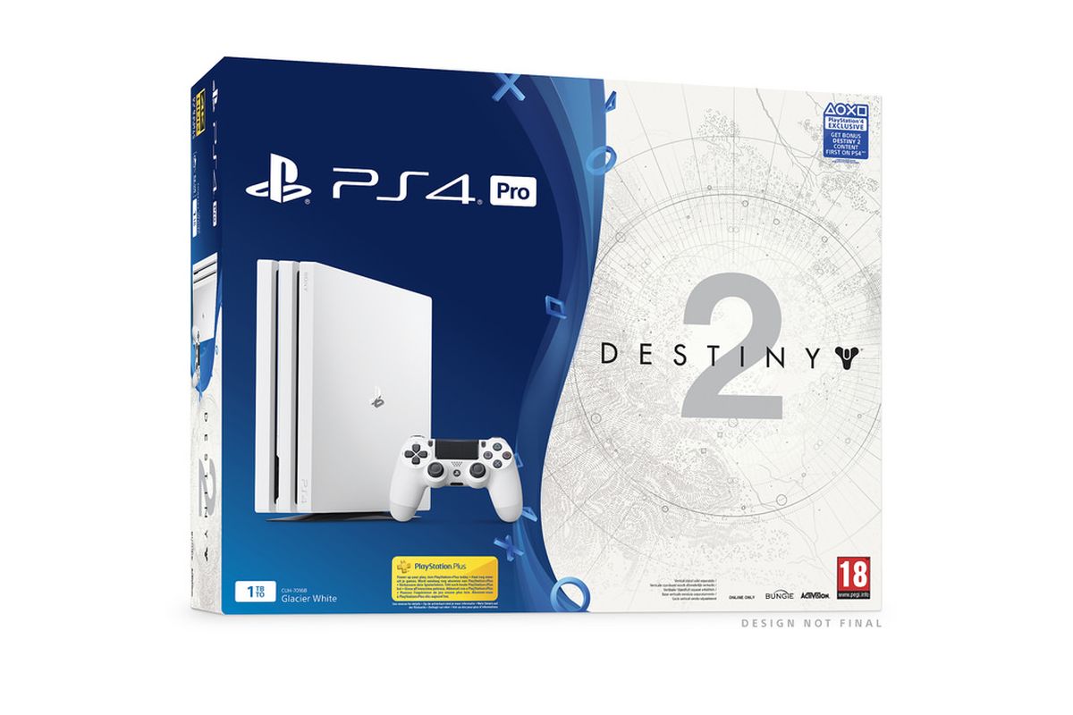 PS4 Pro Glacier White y Destiny 2 en un nuevo pack | Hobby Consolas