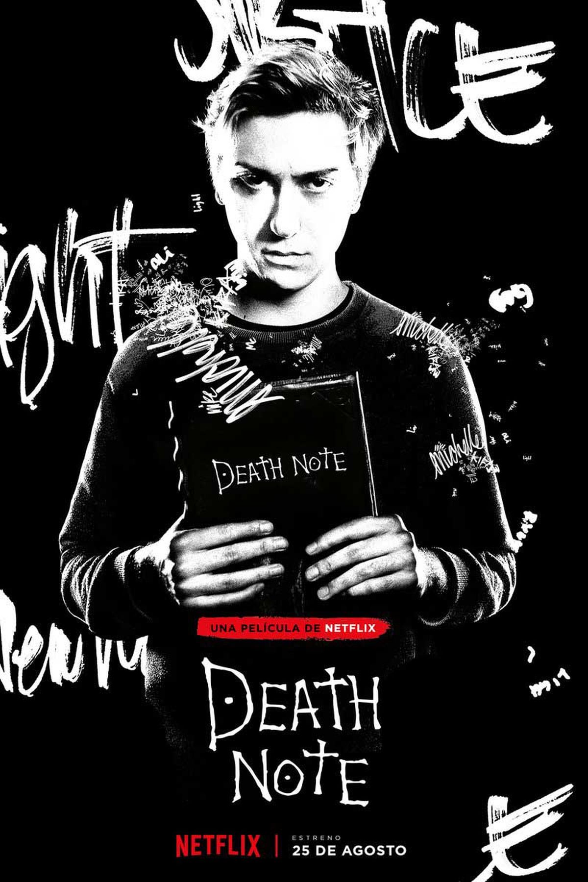 La versión de Netflix de Death Note presenta el aspecto de Light